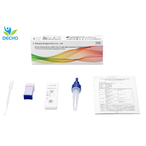 Stock Aikang Rapid Test Kit Self Test EUA COV-ID-19 Nasal Swab Rapid ...