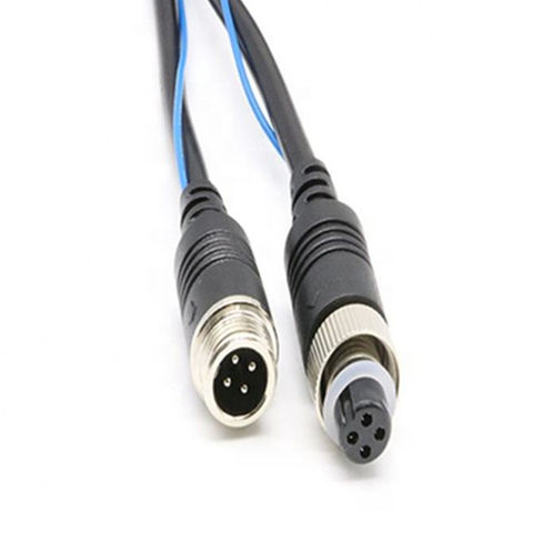 China Waterproof car rear view camera monitor video extension mdvr m12 ...