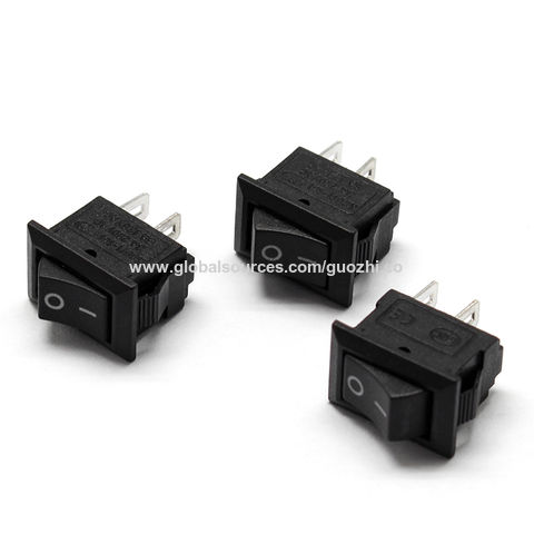 Buy Wholesale China 15x10mm Mini Rocker Switch 3a 250v 2 Pins On -off ...