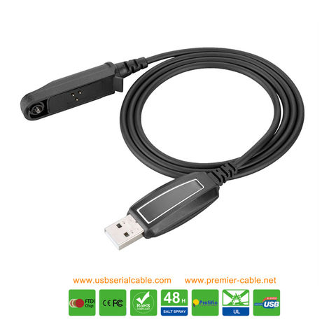 USB Radio Programming Cable UV9R Serial BaoFeng with FTDI Chip, BaoFeng ...