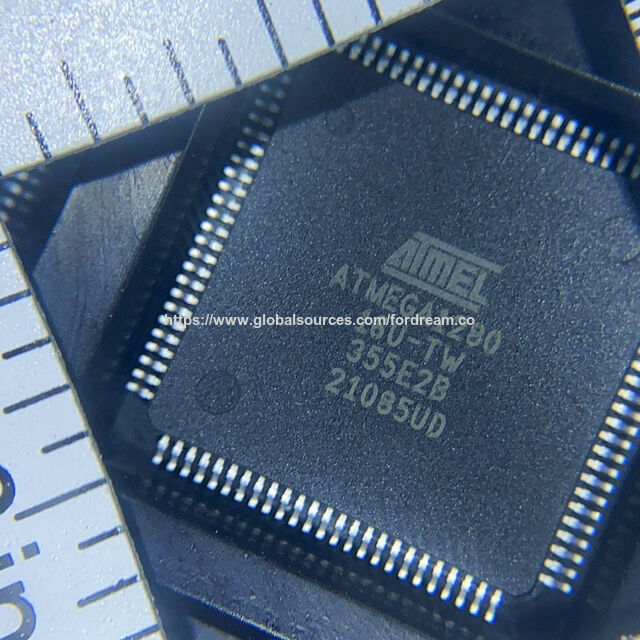 China ATMEGA1280-16AU 8-bit Microcontrollers - MCU 128kB Flash 4kB EEPROM 86 I/O Pins Microchip ...