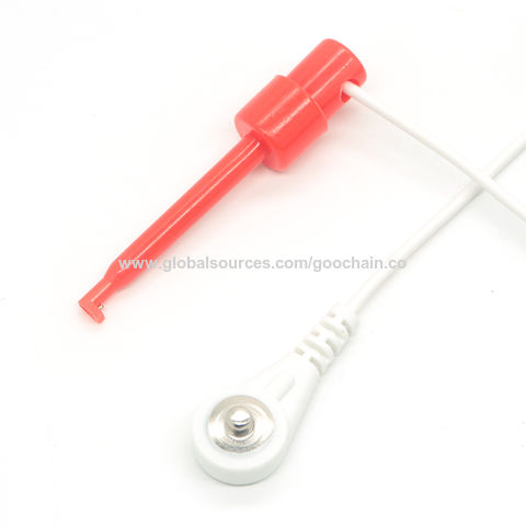 Buy Wholesale China Ni-plated 4mm 5mm Male Electrode Ecg Snap To Test ...