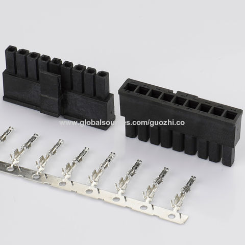 China Micro Fit 3.0 Molex Housing connector 9 pin crimping terminal ...