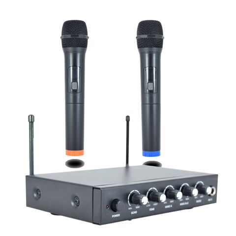 Buy Wholesale China Karaoke Mixer With 2 Uhf Multi-channels Wireless ...