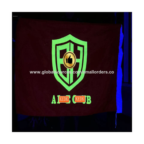 Buy Wholesale China Luminous Led Hand-cranked Big Flag Custom Logo ...