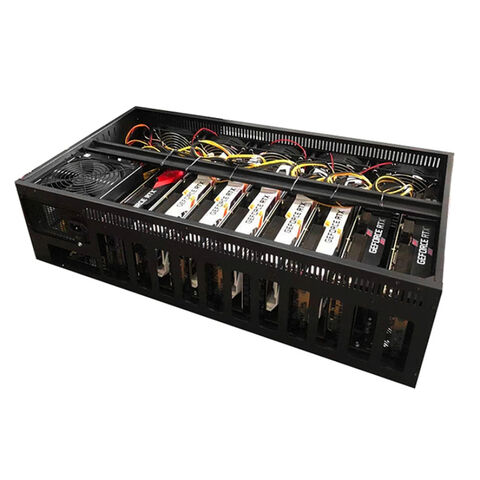 China Mining Motherboard Set with 580 1660s 8 GPU Mining 2000W PSU ...