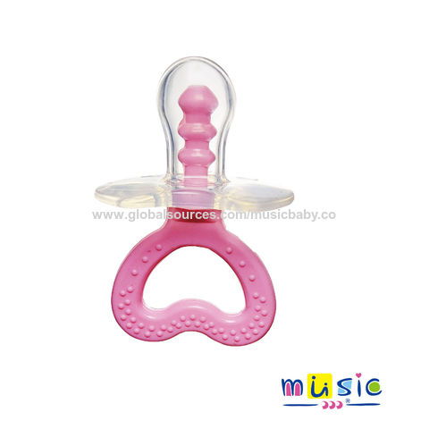 Silicone paci-teether 2 in 1 for baby, silicone pacifier orthodontics ...