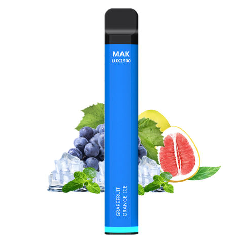 Mak Disposable vapes Vape pen Disposable vapes Lux 1500 puffs Pod Vape ...