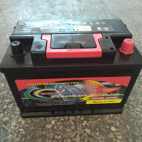 China DIN66MF 12V/66Ah Maintenance-free Lead-acid Storage Battery Auto ...