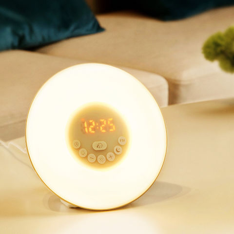 Buy Wholesale China Led Mood Lights With Wake Up Light And Clock ...