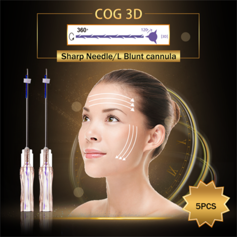 China Magic pdo threads mono screw 30G facial lifting cone 4D cog 19G ...