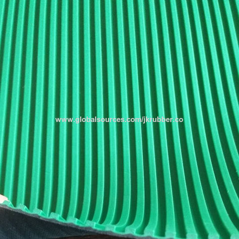 China 8mm Thickness Green Color Rubber Mat Water Proof and Anti Slip ...