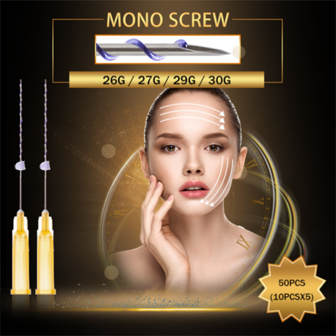 Buy Wholesale China Cosmetic Disposable Screw Mono Pdo Thread Cannula ...