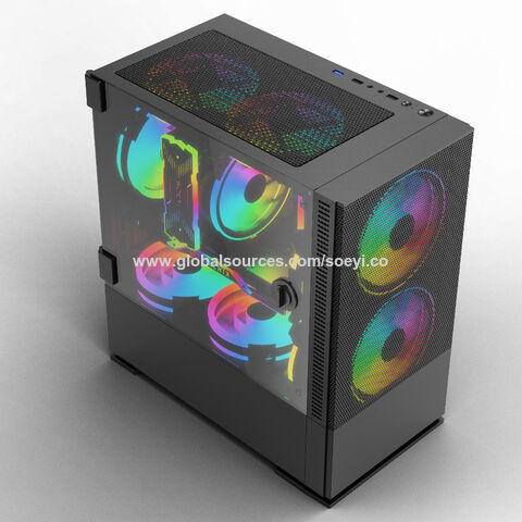 China Gaming Hardware Gabinete Casing Mid Tower Rgb Pc Gamer Oem ...
