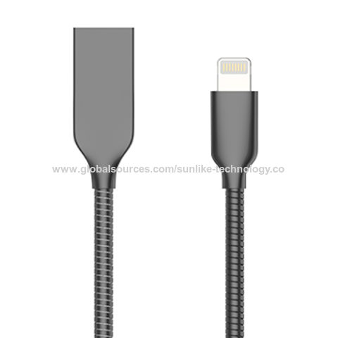 China USBA to lightning cable with MFI certificated on Global Sources ...