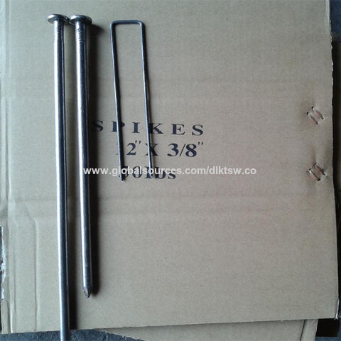 Buy Wholesale China 4" And 6"sod Staples Garden Pins Netting Stakes ...