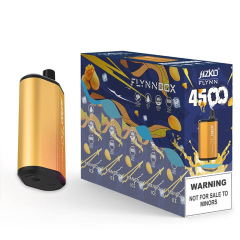 China Original 5%Nicotine Hzko Idol Flynn 4500puffs Rechargeable ...