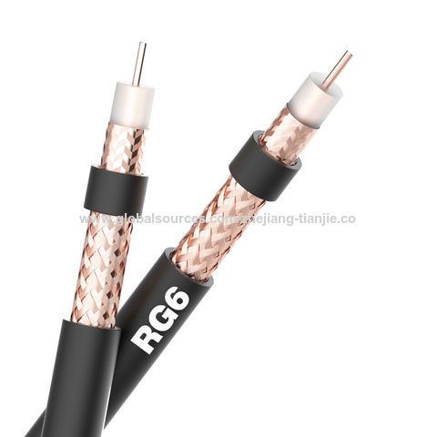Buy Wholesale China Coaxial Cable, Rg6 Ccs/cu, Etl/ul/cpr/ce & 75ohm Cable Communication Cable ...