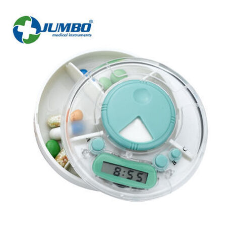 Electronic Timing Reminder Medicine Box Alarm Timer Pills Organizer ...