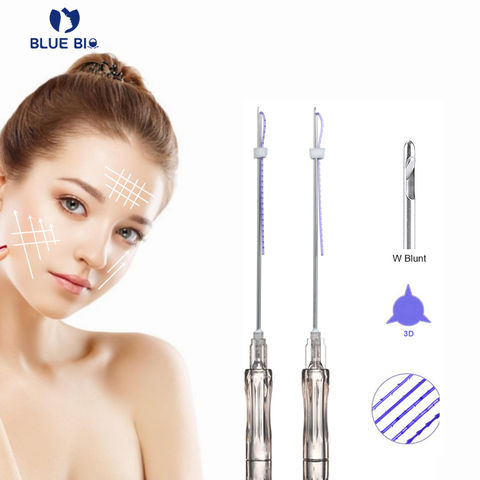 China Blue bio wholesale face lifting 4d 3d cog fios de barbed thread ...