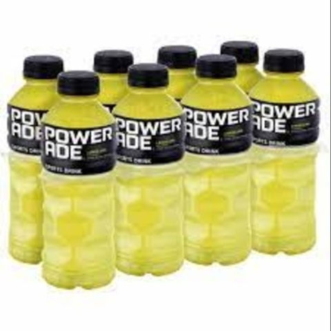 United Kingdom Powerade Lemon Lime Electrolyte Enhanced Sports Drink on ...