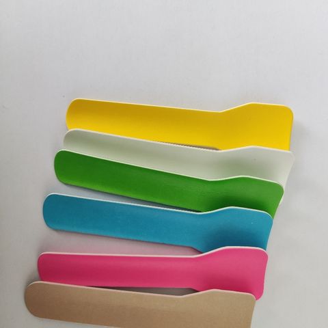 Eco-Friendly Disposable Cutlery paper ice cream spoon, paper spoon ...