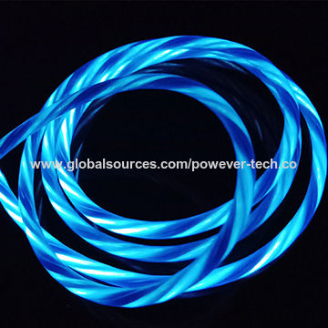 Buy Wholesale China 3ft Visible Flowing Led Usb Cable Sync Data Fast ...