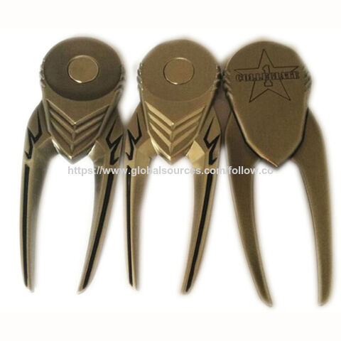 Golf Divot Tools, Zinc Alloy Material, Oem Services Are Provided, Iron ...