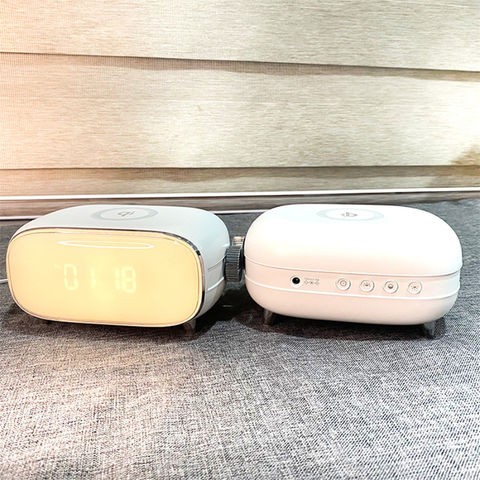 Buy Wholesale China Qi10w Wireless Charger Lcd Time Display Table Lamp ...