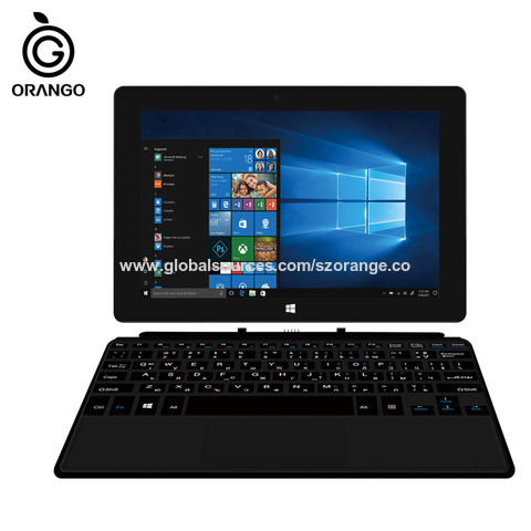 10.1'' windows tablet with detachable keyboard, Intel N4020 4+64GB 10 ...