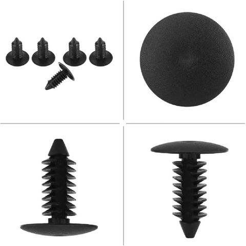 Car Plastic Trim Boot Rivets Push Clip Fastener Push Retainer Bumper ...