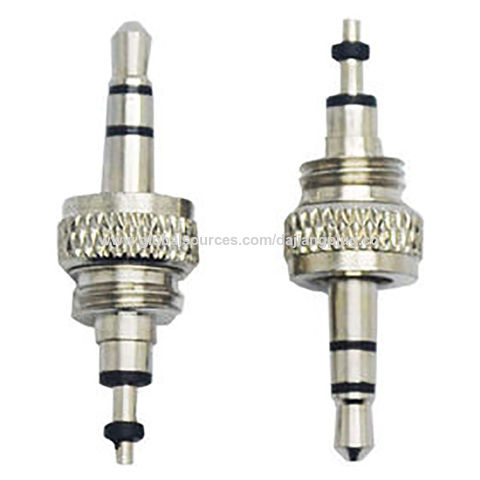 Buy Wholesale China Thread Type 3.5mm 3-pole Plug & 3.5mm 3-pole Plug ...