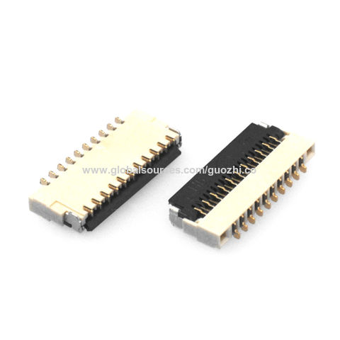 FFC connectors 0.3mm Pitch SMT ZIF Flip-lock Type 11-71 Pins 1.0 mm ...