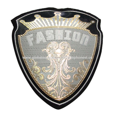 Silkscreen-printed and Embossed Plastic Label, Customized Designs ...