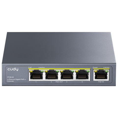 Kaufen Sie China Großhandels-Cudy 4 Port Gigabit Poe Extender, 10/100 ...