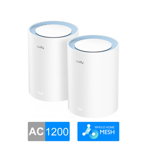 Buy Wholesale China Cudy Ac1200 Wi-fi Gigabit Mesh Solution 2-pack, Mu ...
