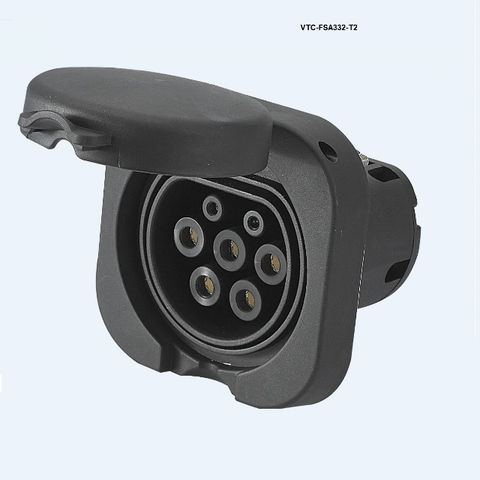 Buy Wholesale China Ev Charger Socket-outlet 3 Phase 32a & Type 2 ...