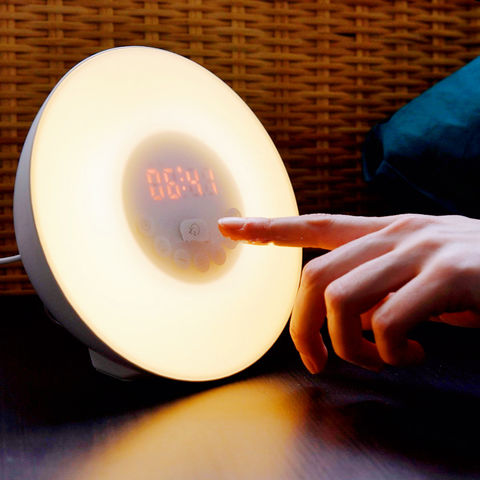 Buy Wholesale China Led Mood Lights With Wake Up Light And Clock ...