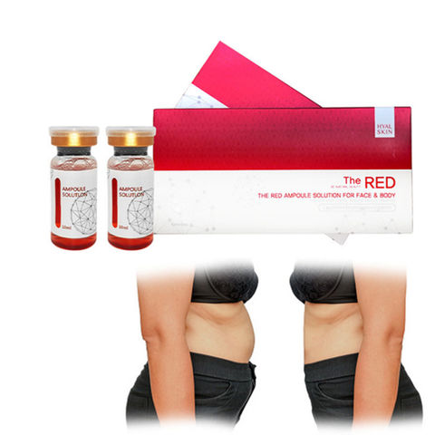 Lipo lab fat dissolving injections red ampoules solution for weight ...