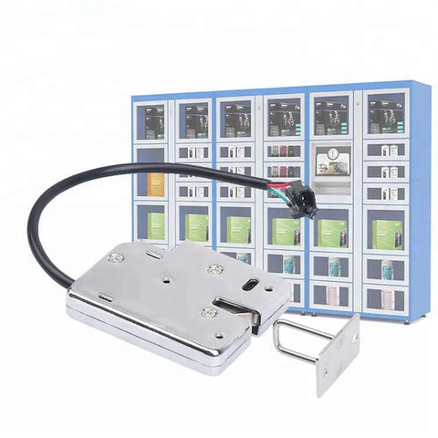 Electric 24V/1.2A Solenoid Driven Smart Parcel Locker Locks Vending ...