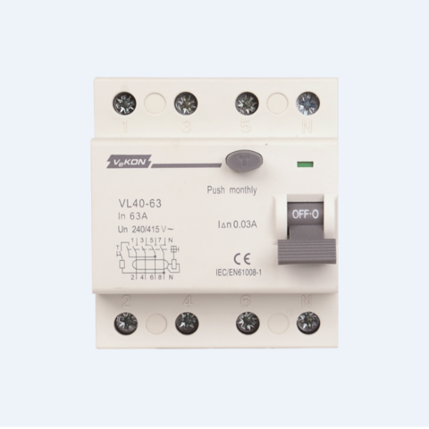 China VL40-63 Electronic and Electromagnetic RCCB 4p on Global Sources ...