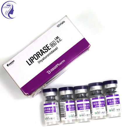 Sodium hyaluronidase injection 1% enzyme 1500iu for hyaluronic acid ...