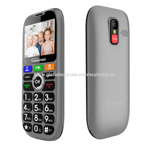 2.31" screen large keypad candy bar basic quad band dual SIM big button ...