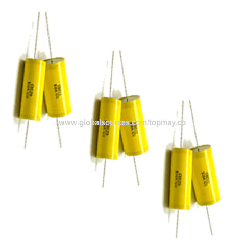 China Polypropylene Capacitors with Epoxy Resin Coating and 0.1% ...
