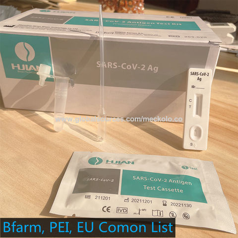 No FDA/EUA one step Rapid COVIId-19 Antigen Colloidal gold CE1434 on ...