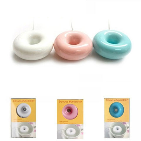 Mini Portable Donuts Negative Ion Humidifier USB Air Humidifier ...