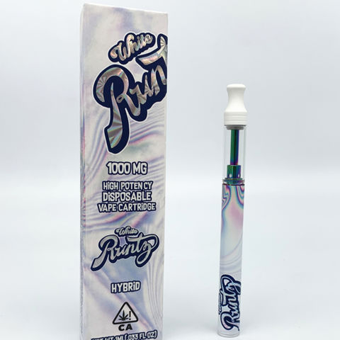 Runty Vape Pen Carts Disposable Vape Runty Cartridge and Packaging ...