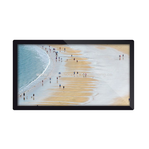 Lcd android display 27 inch tablet POE Android 9.1 internet kiosk ...