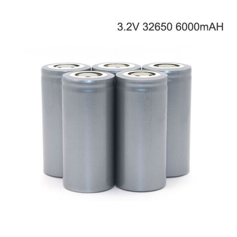 High capacity 3.2V 32700 6Ah 3C LifePo4 rechargeable battery support ...