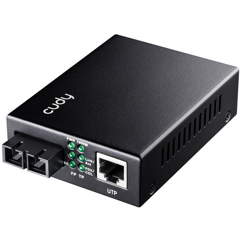 Buy Wholesale China Cudy 10/100/1000m Gigabit Ethernet Media Converter ...